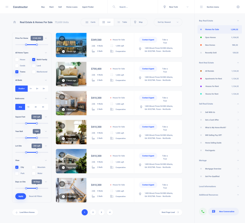 Constructor UI Kit Download for Figma, Sketch and Adobe XD
